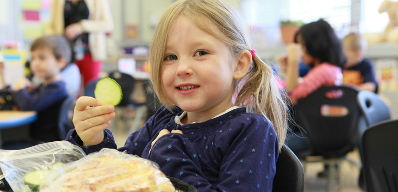 Lunchtime - Mayland Heights School